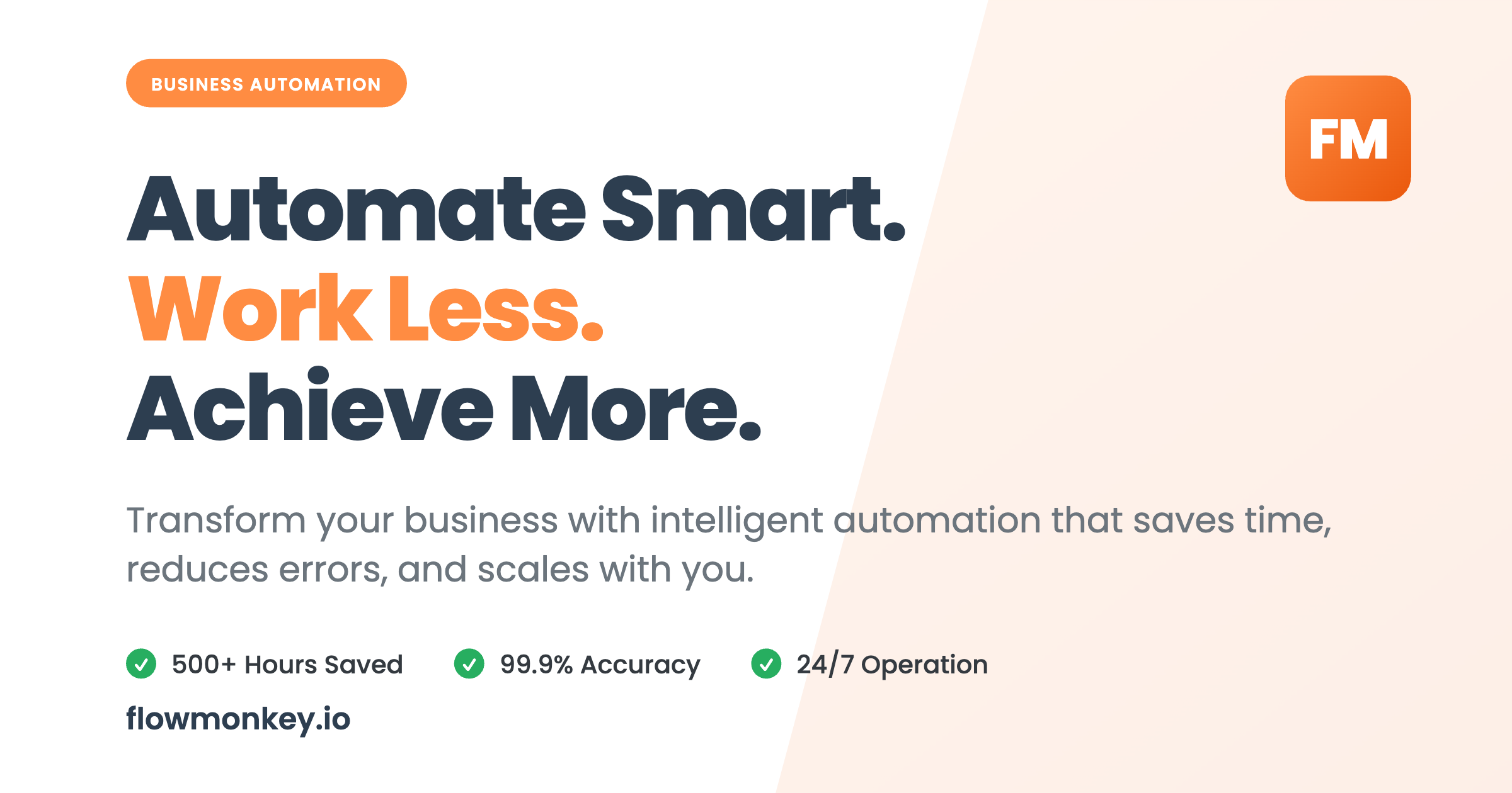FlowMonkey - Business Automation Services